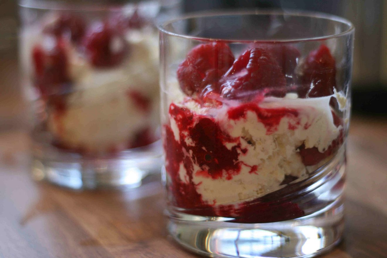 Raspberry eton mess | Easy desserts | Cooking with my kids