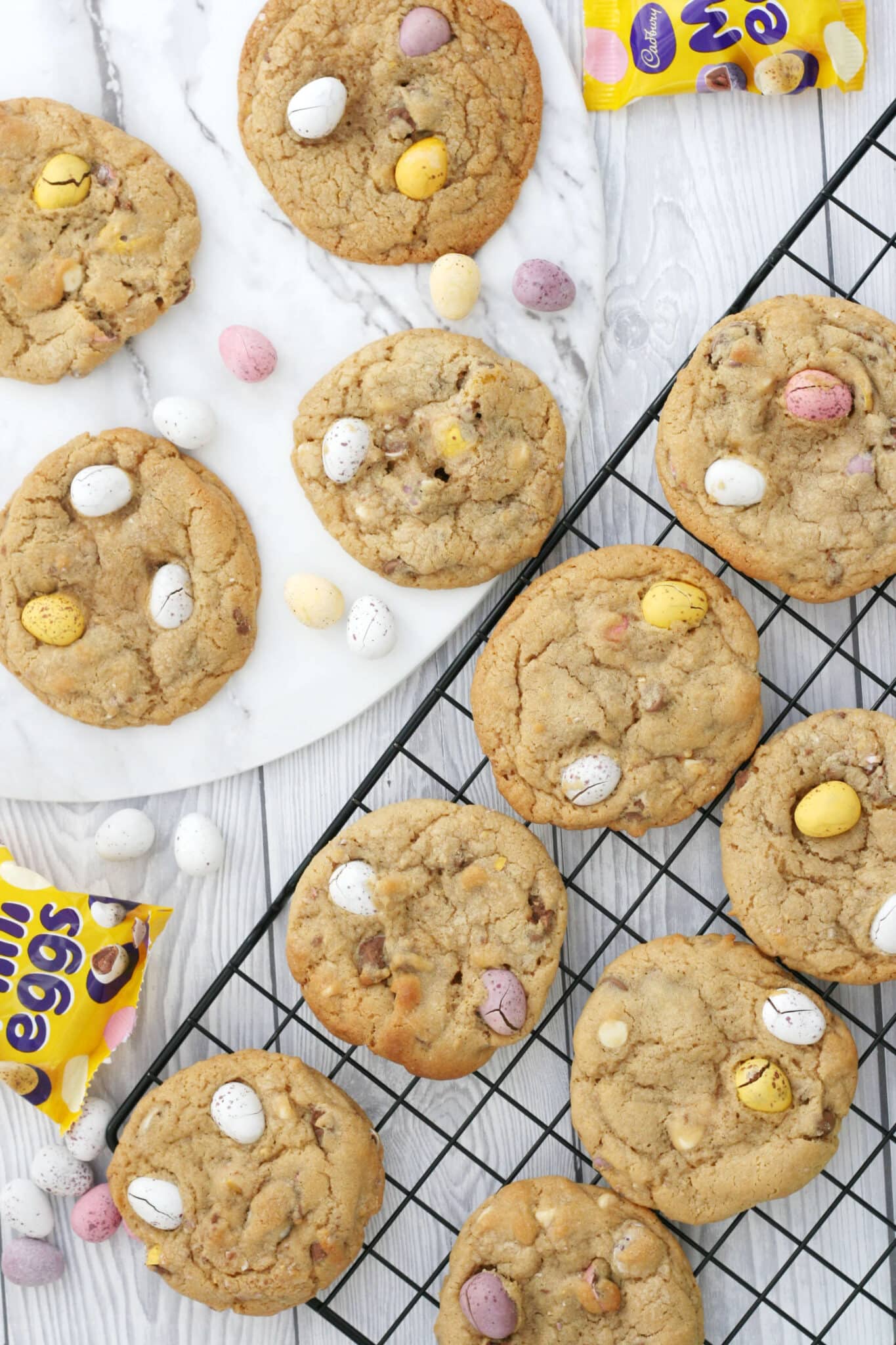 Mini Egg cookies for Easter | Cooking with my kids