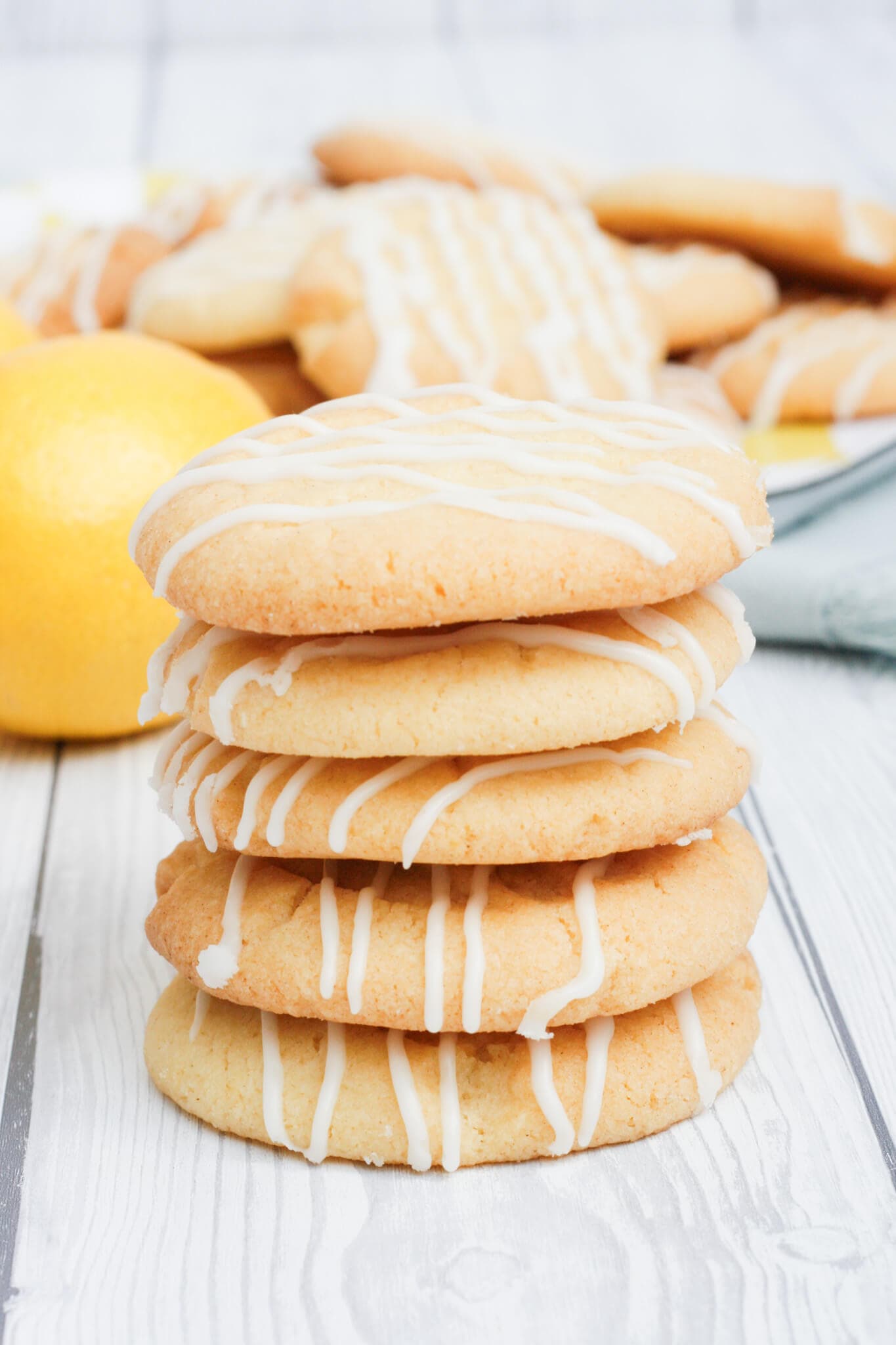 How can kids help make lemon biscuits?