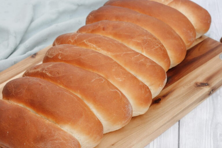 Delicious, soft finger or bridge rolls. They’re perfect for a picnic ...